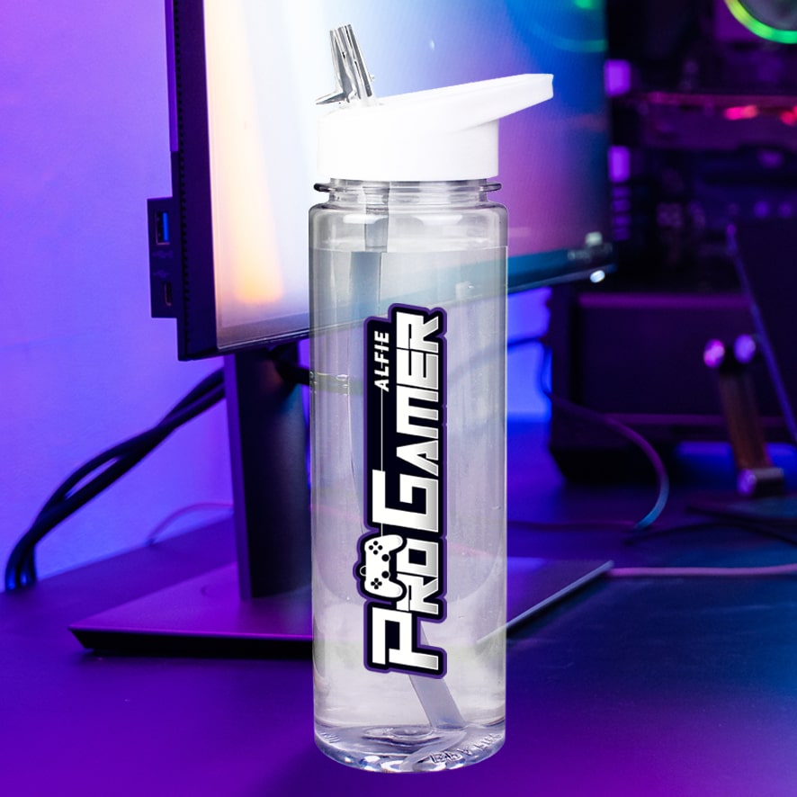 Personalised Pro Gamer Water Bottle | KAVAK GROUP LIMITED