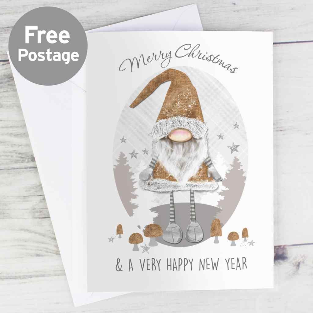 Personalised Christmas Gonk Card | KAVAK GROUP LIMITED