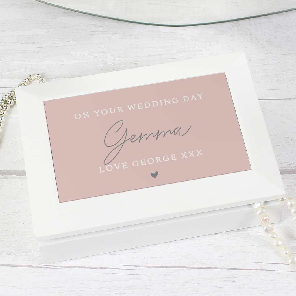 Personalised Free Text Jewellery Box | KAVAK GROUP LIMITED