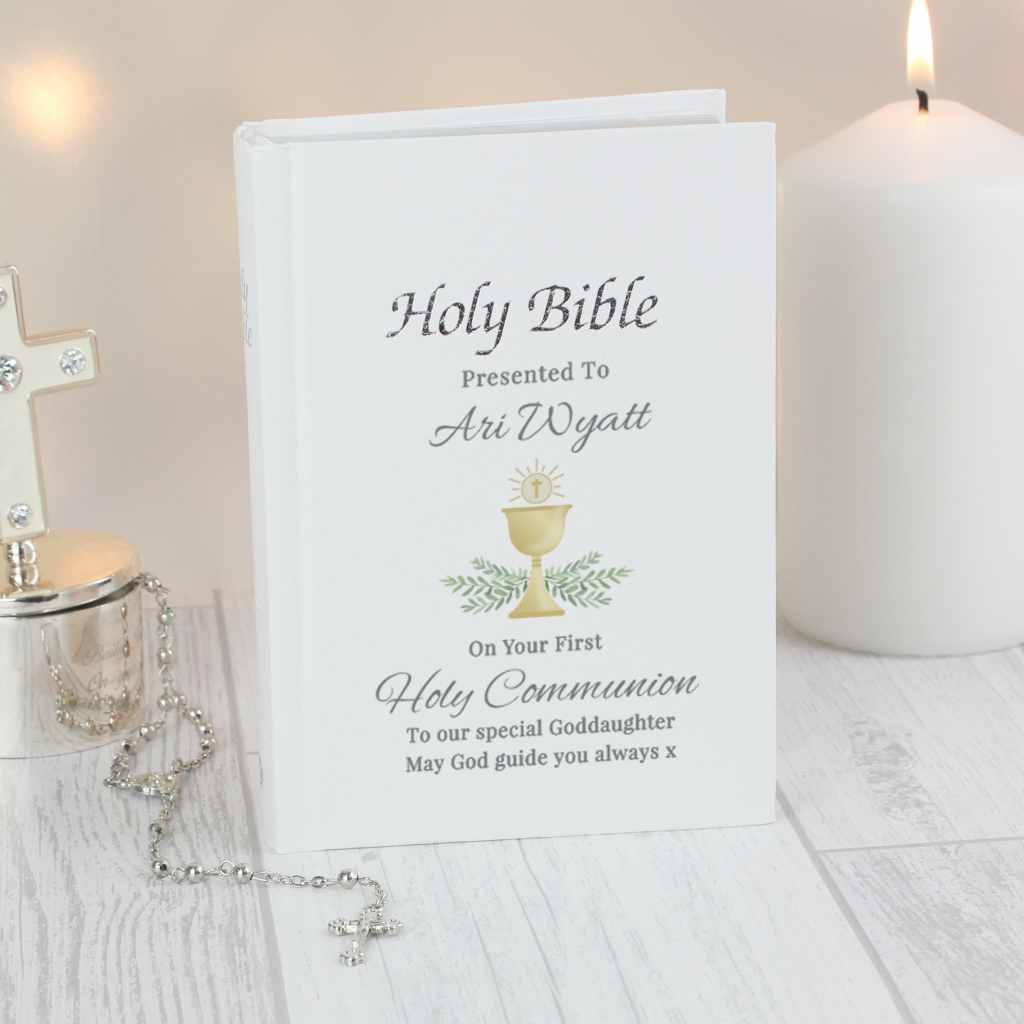 Personalised First Holy Communion Holy Bible | KAVAK GROUP LIMITED